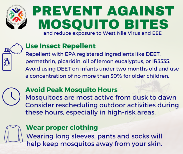 Take Precautions Against Mosquito-Borne Diseases | Brookline, MA